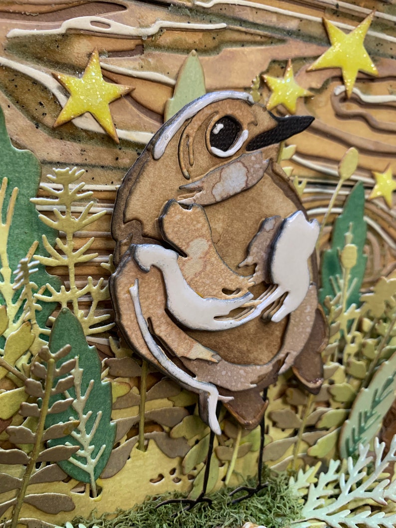 Handmade Spring Bird Scene – Wall Hanging - Etsy