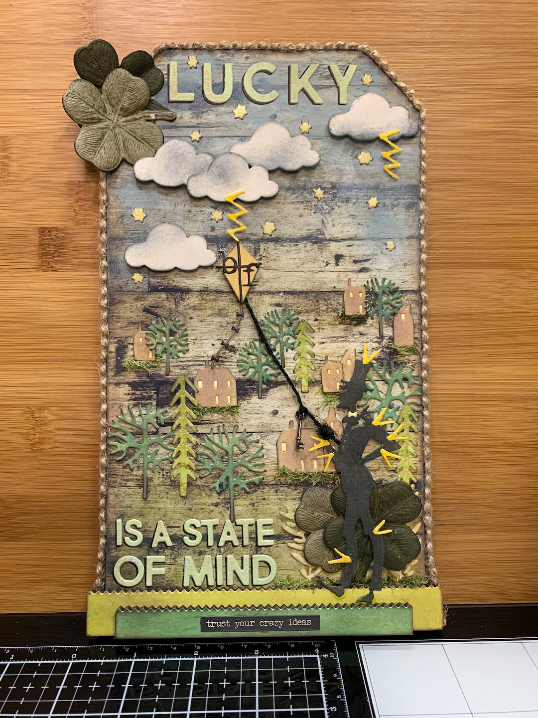 Handmade Benjamin Franklin Kite Scene – Wall Hanging - Etsy