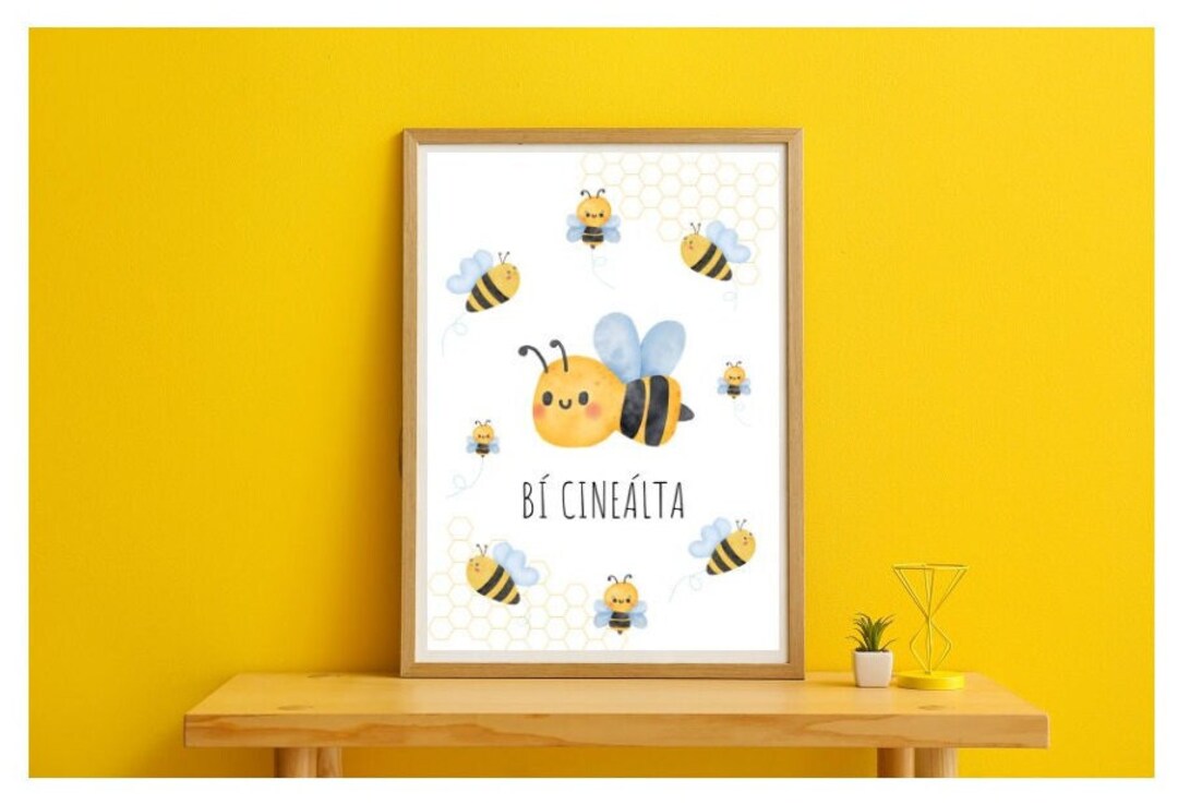 Bí Cineálta be Kind as Gaeilge Irish Print Irish Home - Etsy Ireland