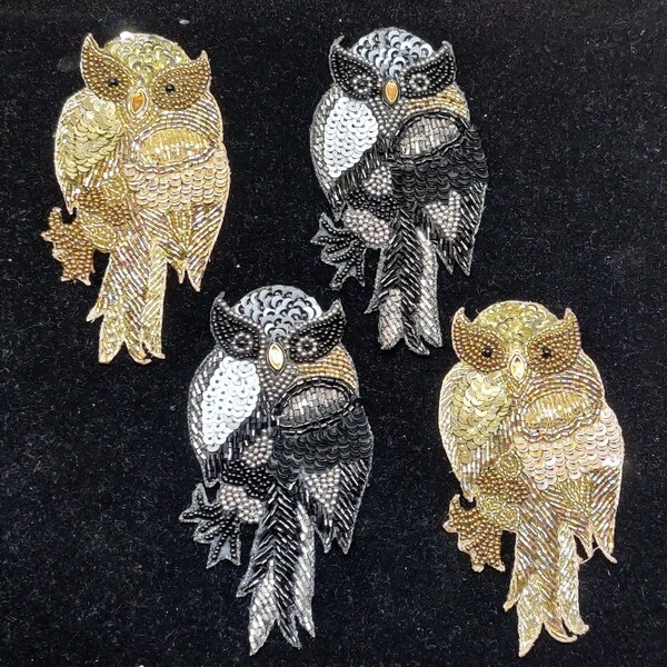 Owl Appliques - Etsy
