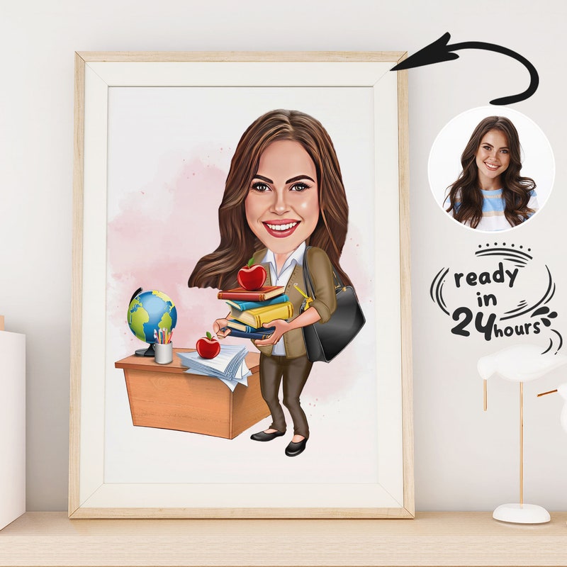 Female Cartoon Cartoon - Etsy