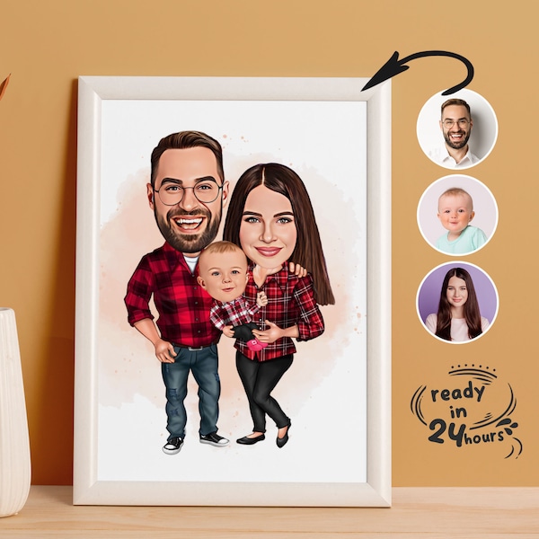 Cartoon Portrait Mug - Etsy