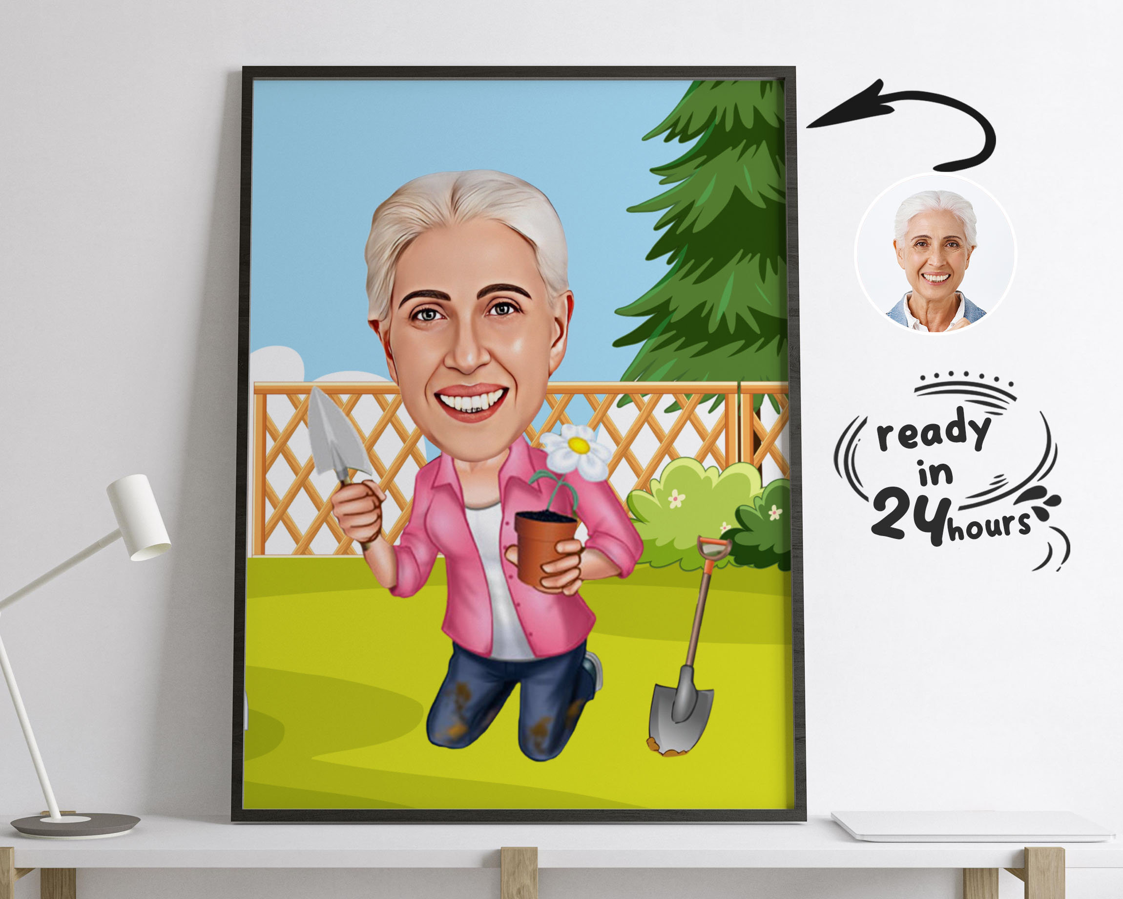 Custom Retirement Cartoon Portrait, Retirement Caricature, Retirement ...