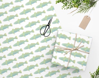 Watercolor Fish Tissue Paper, Animal Pattern Tissue Paper, Fish Lover ...