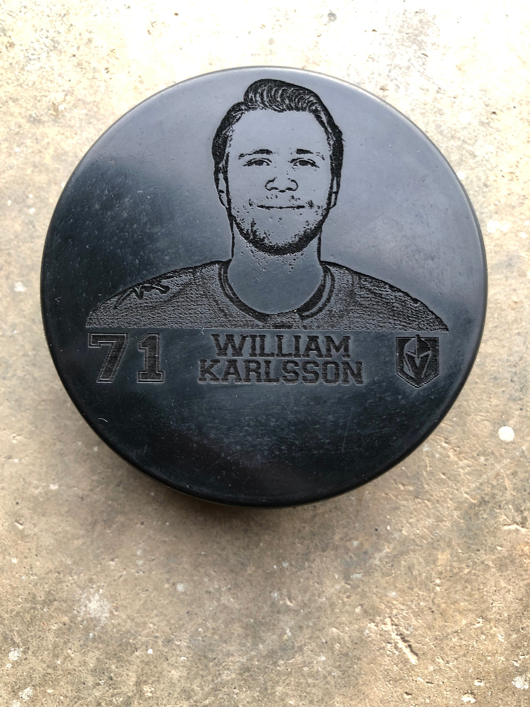 Vegas Golden Knights NHL Custom Laser Engraved Hockey Pucks You Pick ...