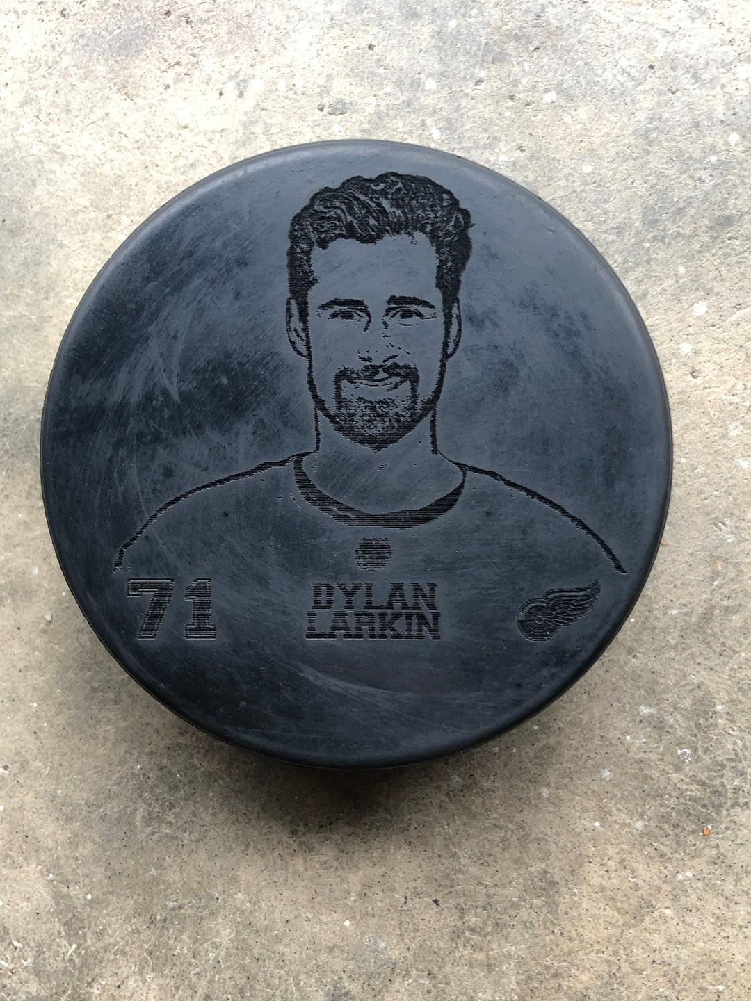 Detroit Red Wings NHL Custom Laser Engraved Hockey Pucks You Pick ...