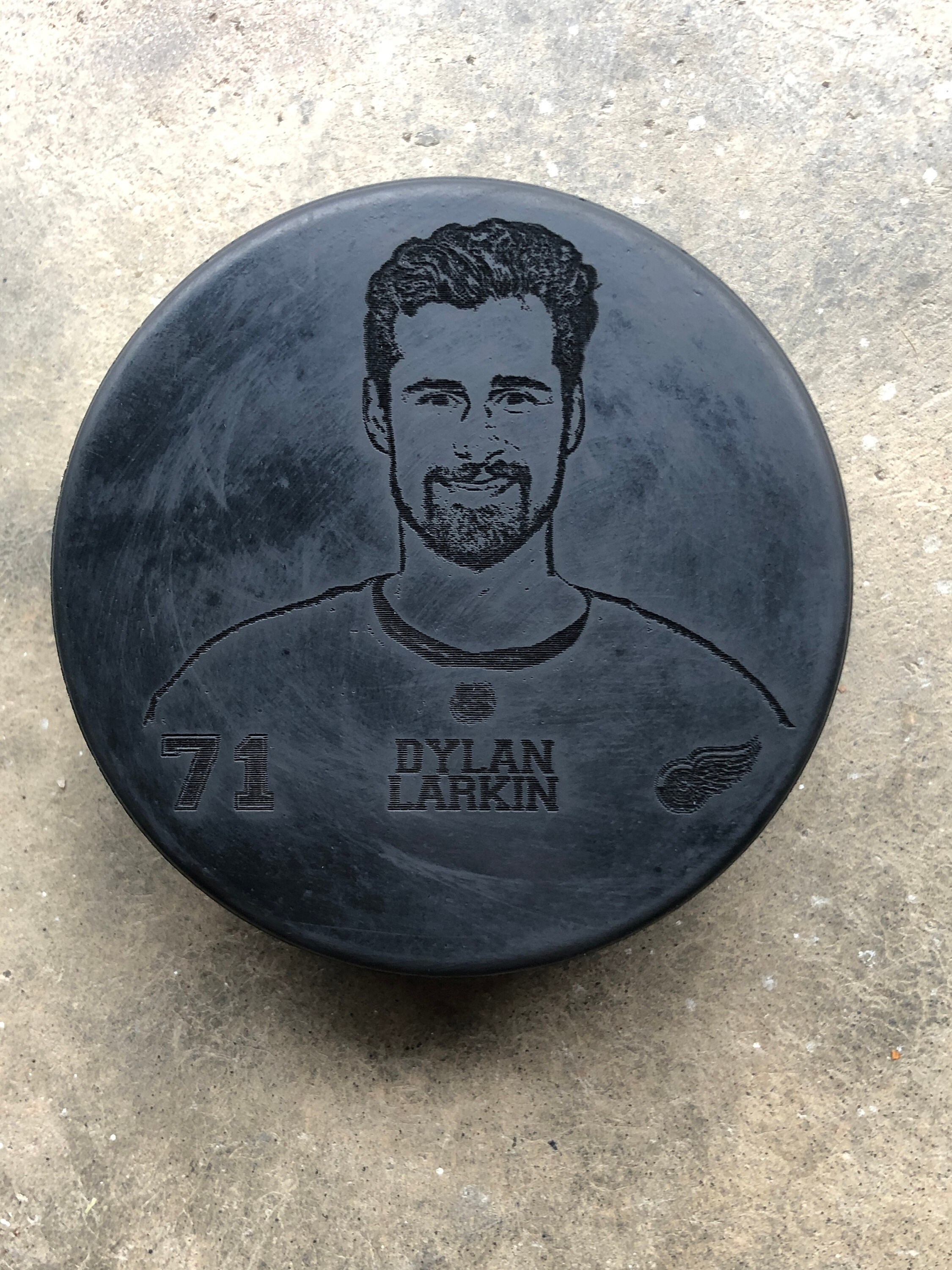 Detroit Red Wings NHL Custom Laser Engraved Hockey Pucks You Pick ...