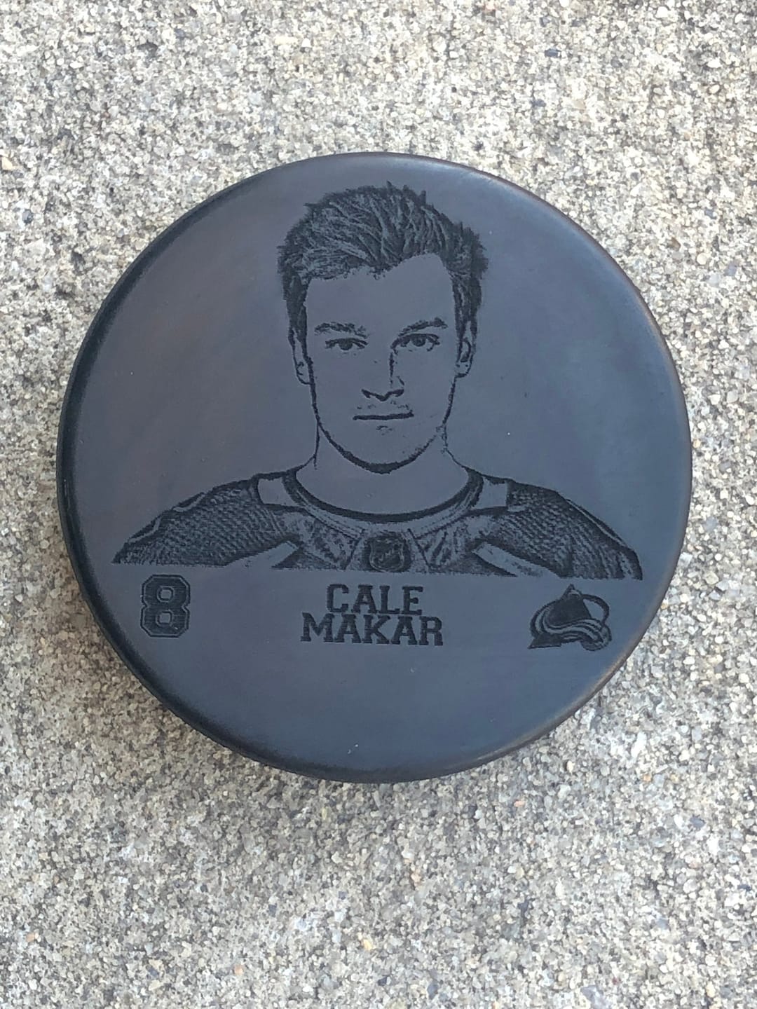 Colorado Avalanche NHL Custom Laser Engraved Hockey Pucks You Pick ...