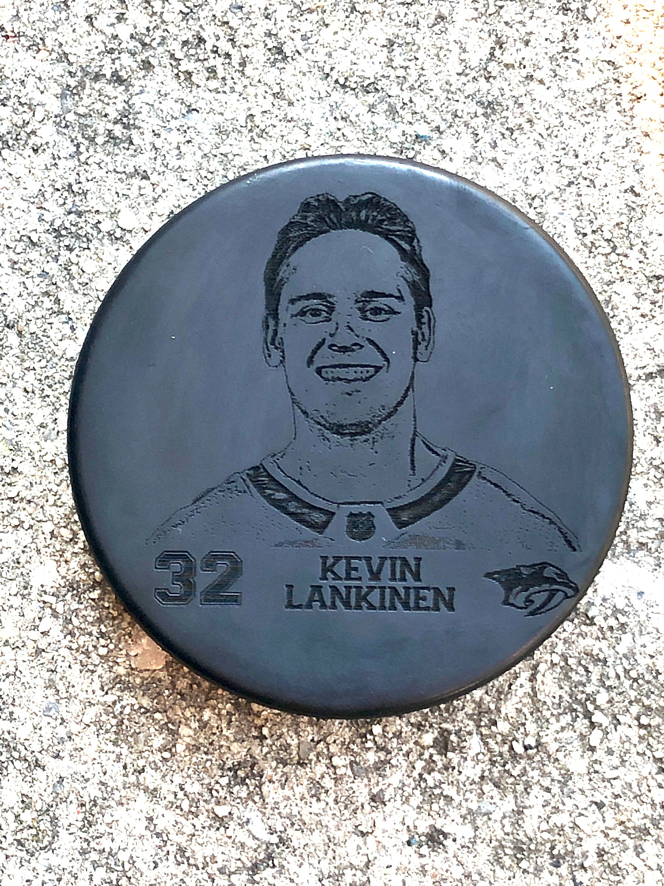 Nashville Predators NHL Custom Laser Engraved Hockey Pucks You Pick ...