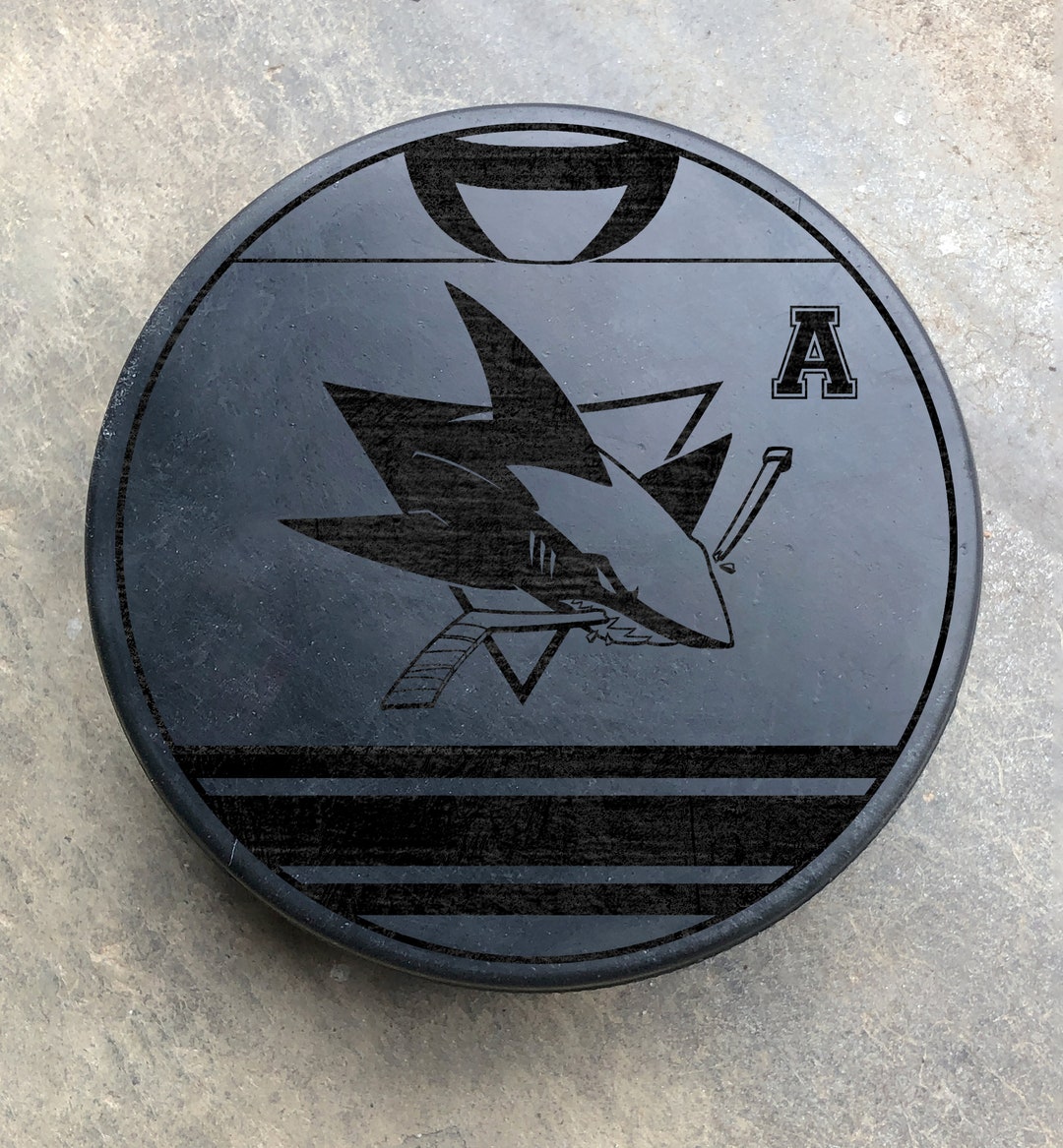 San Jose Sharks NHL Jersey Custom Laser Engraved Hockey Puck - Etsy