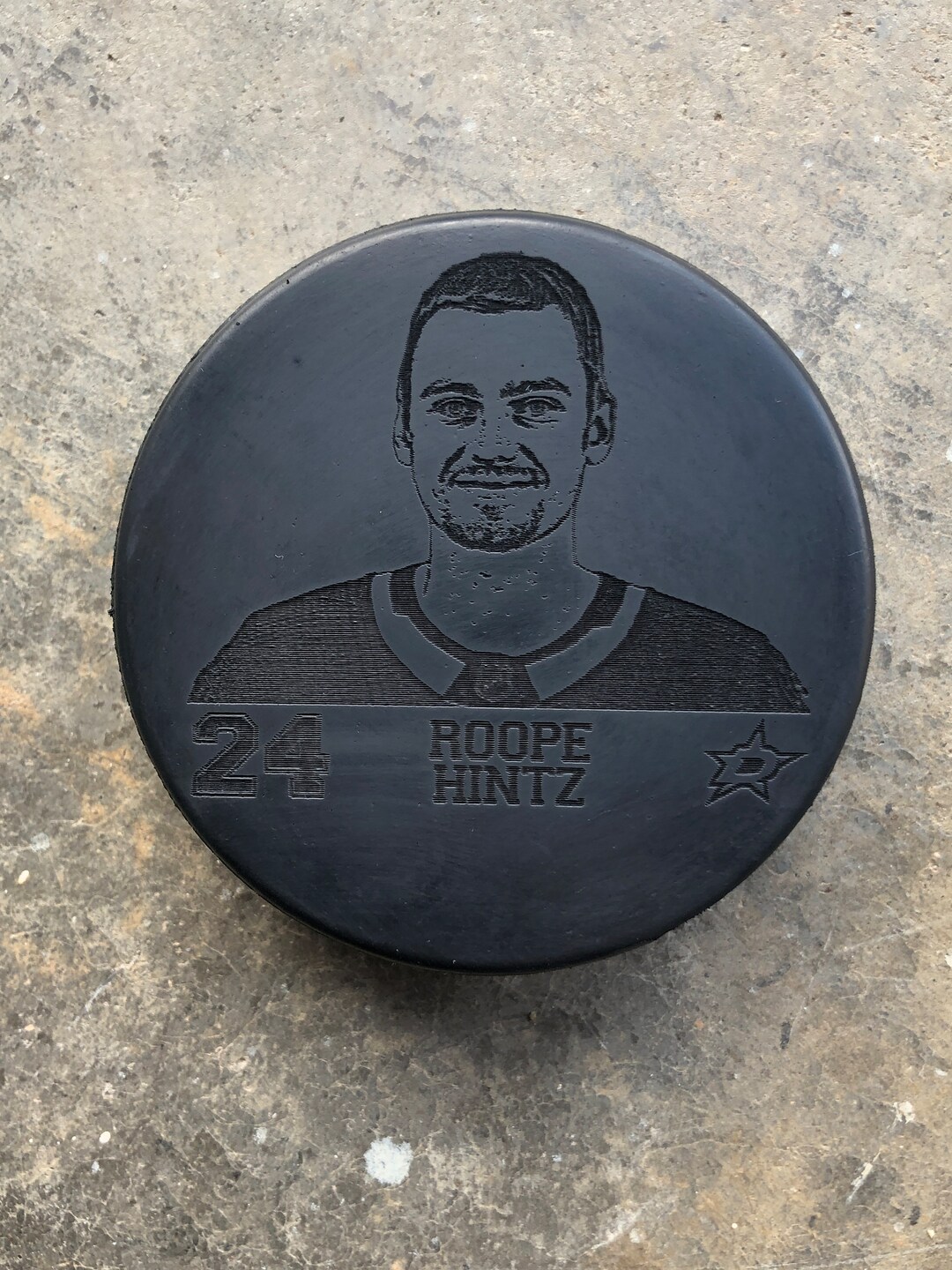 Dallas Stars NHL Custom Laser Engraved Hockey Pucks You Pick Player - Etsy