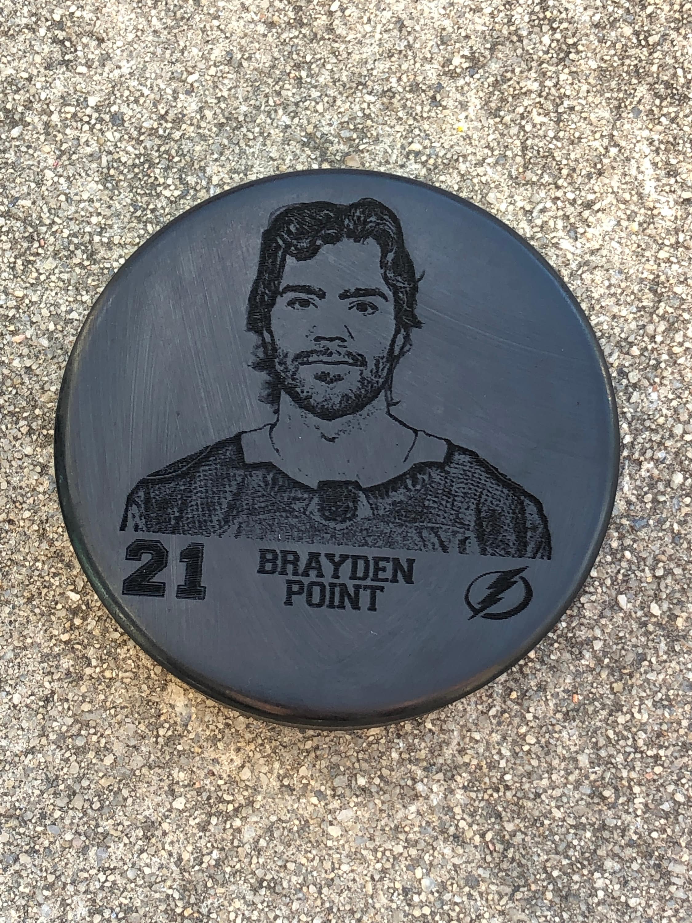 Tampa Bay Lightning NHL Custom Laser Engraved Hockey Pucks You Pick ...