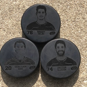 Dallas Stars NHL Custom Laser Engraved Hockey Pucks You Pick Player - Etsy