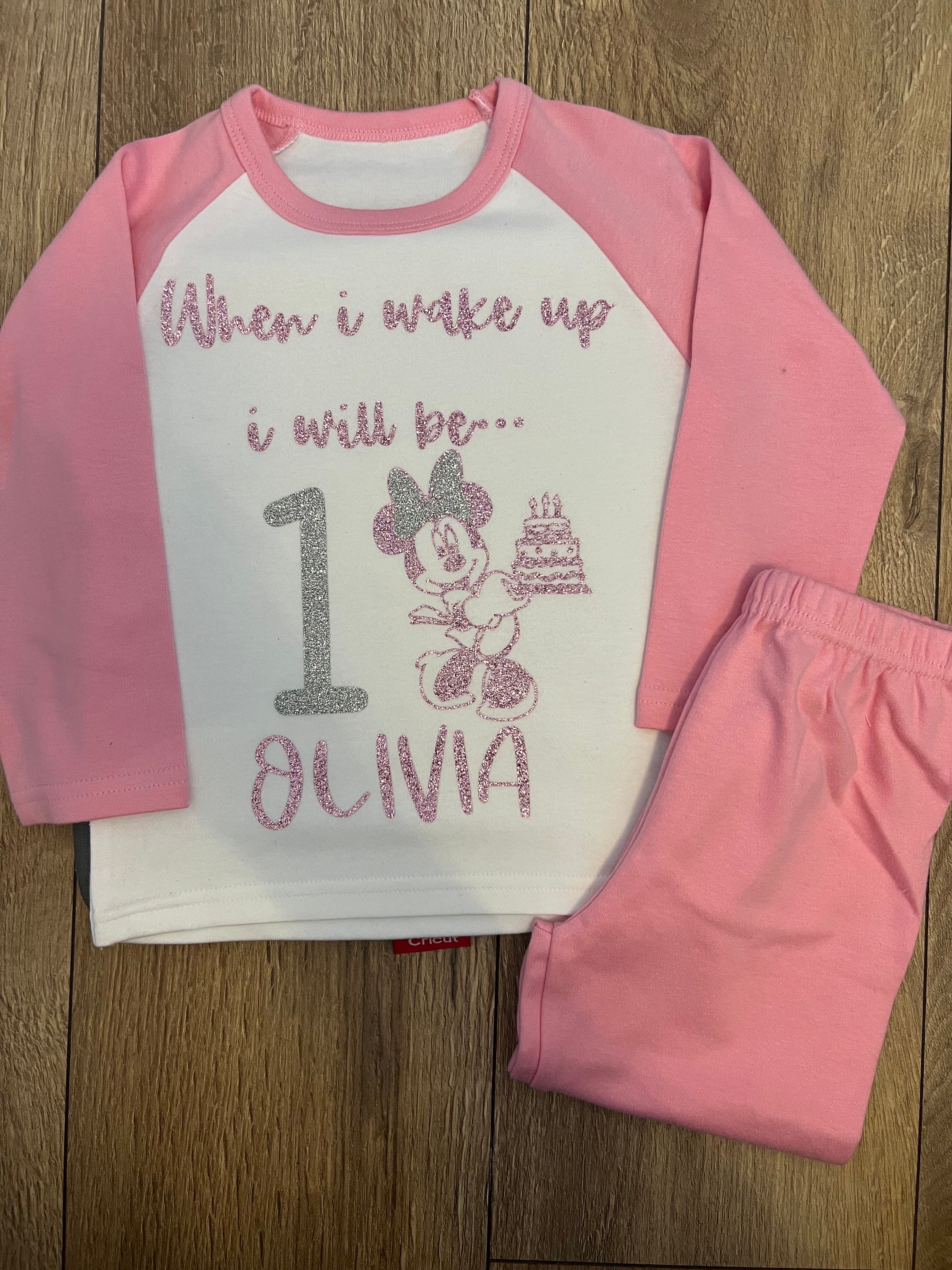 Minnie Mouse Pyjamas - Etsy