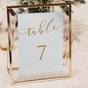 5x7 Wedding Seating Chart Template Calligraphy, Table Seating Chart ...