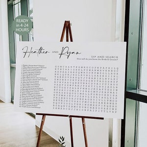 Custom Word Search Game, Personalized Puzzle Game, Word Search Large ...