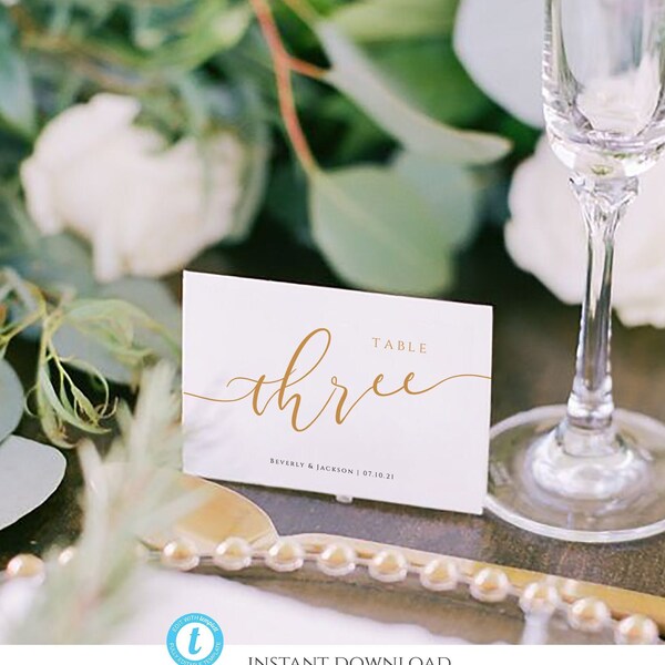 Calligraphy Numbers - Etsy