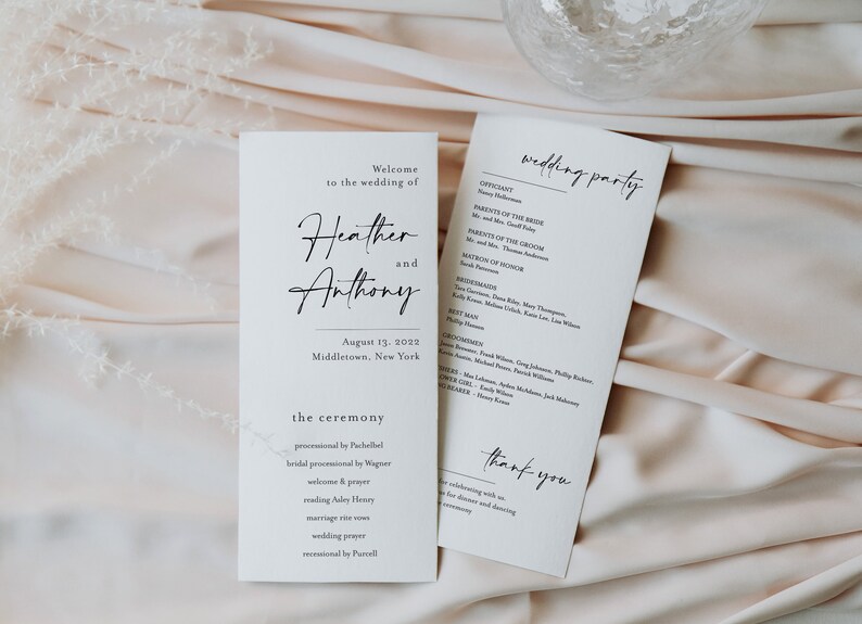 Modern Wedding Bundle Large Invitation Bundle Big Invitation - Etsy