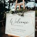 Gold Geometric Welcome Sign Printable, Welcome Sign Gold Frame, Welcome ...