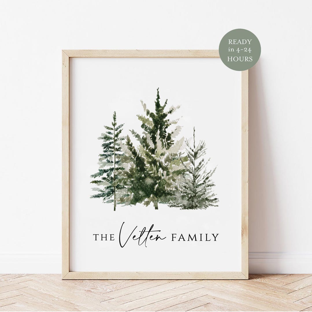 Customized Christmas Sign, Christmas Wall Art, Custom Merry Christmas ...