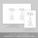 4x6 Photo Seating Chart Template Calligraphy, Table Seating Chart ...