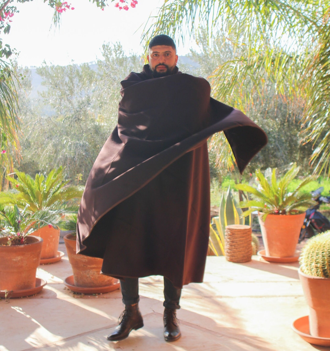 Luxury Moroccan Bernous Bernous for Men Coat for Winter - Etsy