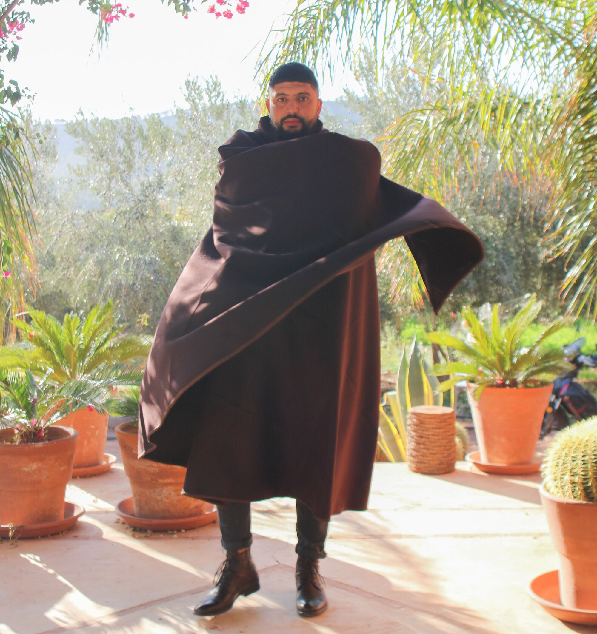 Luxury Moroccan Bernous Bernous for Men Coat for Winter - Etsy