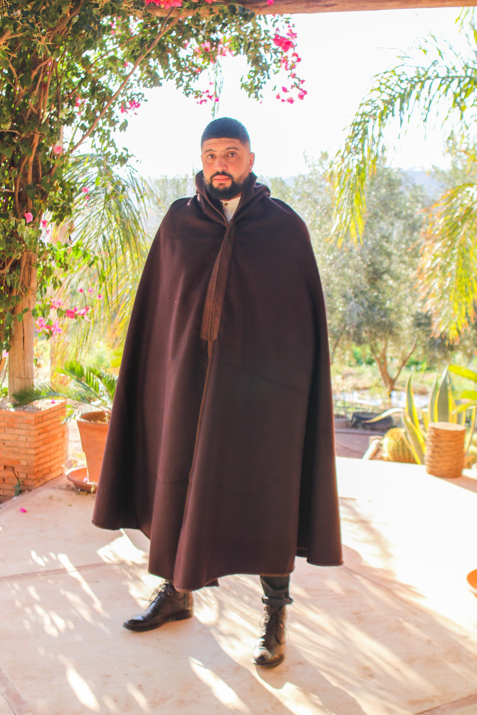 Luxury Moroccan Bernous Bernous for Men Coat for Winter - Etsy