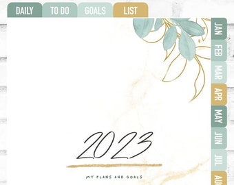 2023 Financial Digital Planner, Instant Download, Goodnotes, Ipad ...