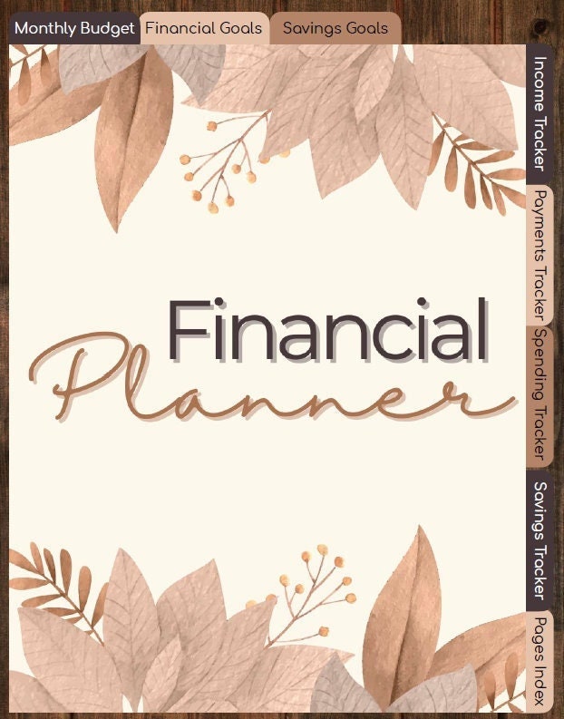 2023 Financial Digital Planner, Instant Download, Goodnotes, Ipad ...