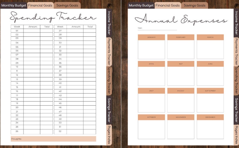 2023 Financial Digital Planner Instant Download Goodnotes - Etsy