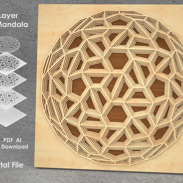 Multilayer Mandala - Etsy