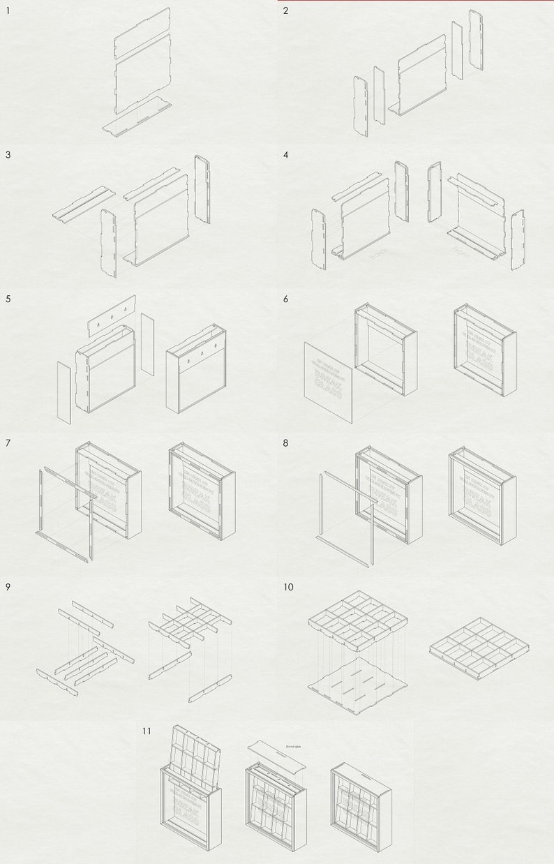 Tea-mergency Gift Box Laser Cut Files SVG Glowforge Ready - Etsy
