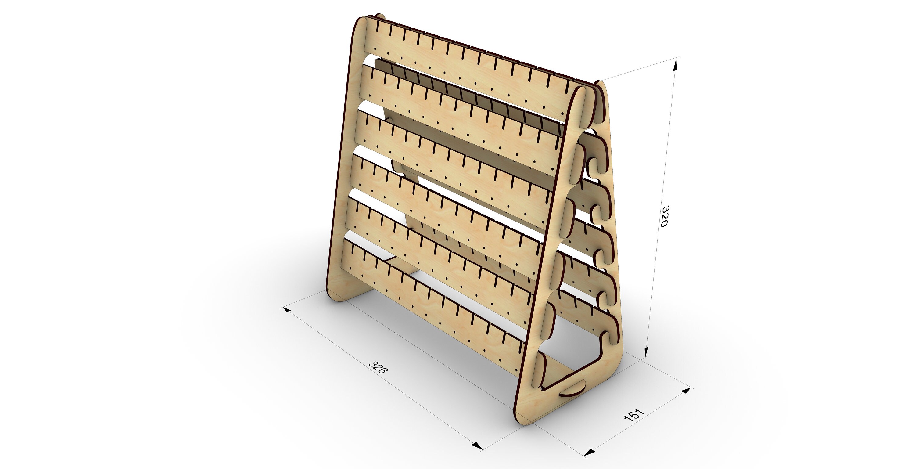 Earring Stand Earring Holder Laser Cut Files Glowforge - Etsy