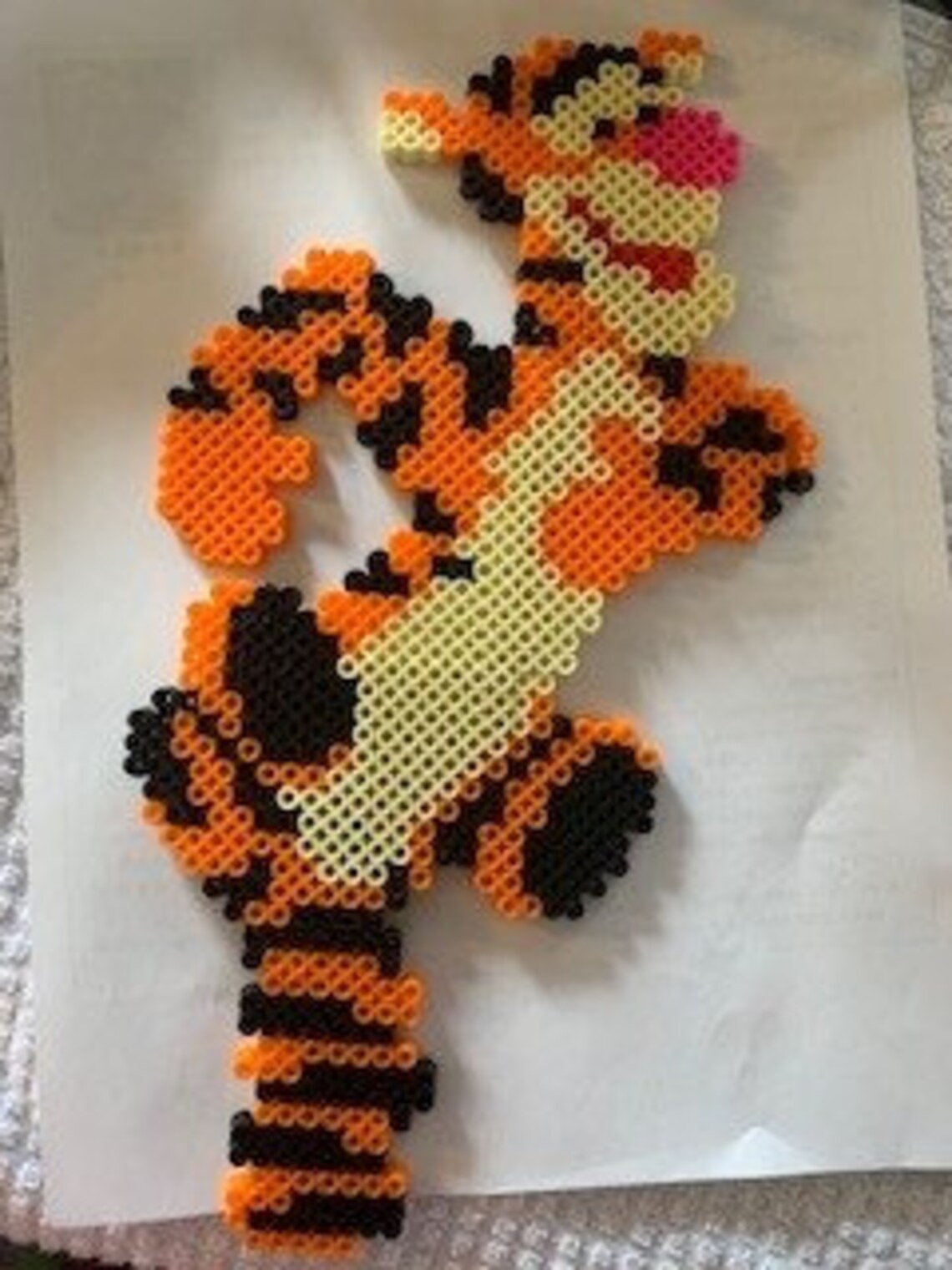 Winnie the Pooh Perler Bead Creation - Etsy