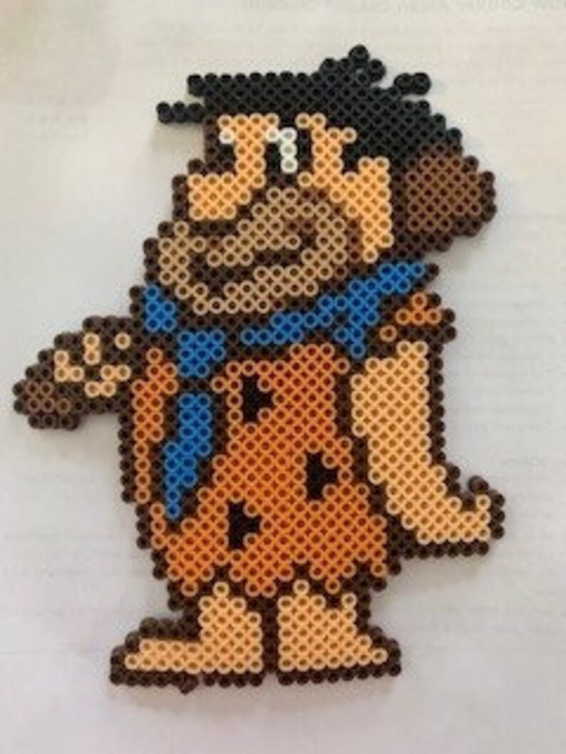 Flintstone's Perler Bead Art - Etsy