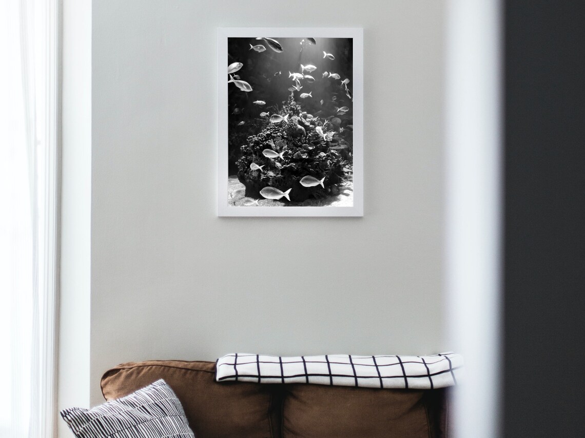 Printable Set of Two Valencia Black & White Photography Ocean Print Sea ...