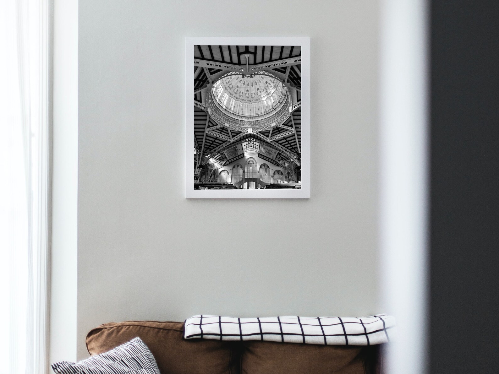 Printable Valencia Black & White Photography Valencia Market Print ...