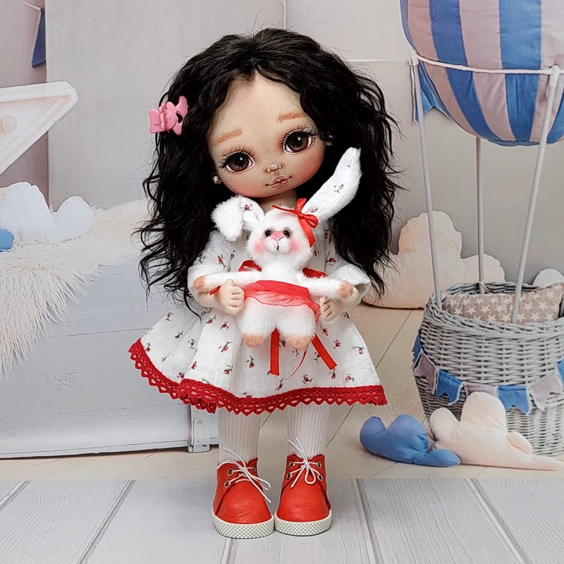 Textile Doll - Etsy