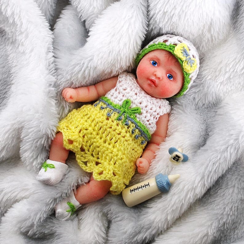 Mini Reborn Baby, Mini Silicone Baby Doll. Full Silicone Reborn Doll ...