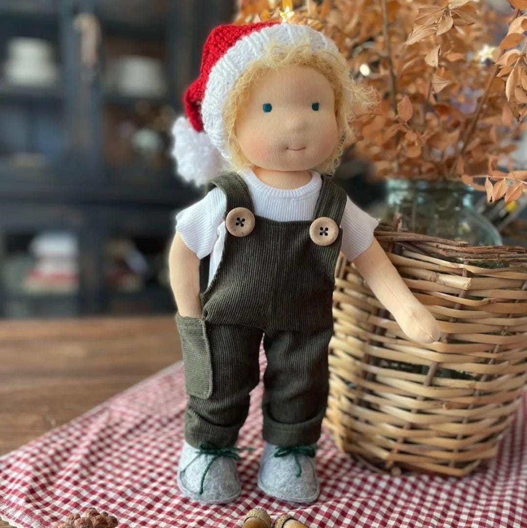 Waldorf 13 Inch Doll,waldorf Inspired Doll,waldorf Baby Doll,handmade ...