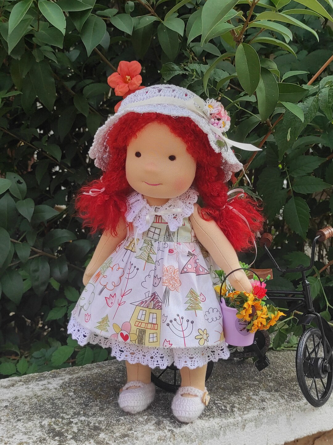 Waldorf 14 Inch Doll,waldorf Inspired Doll,waldorf Baby Doll,handmade ...