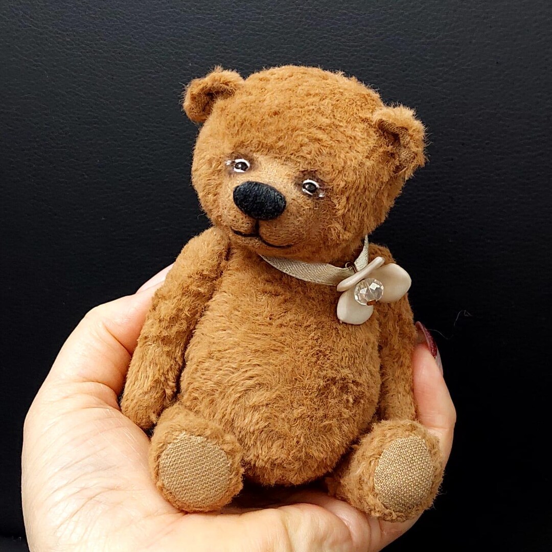 Milo (mini-sized Teddy Bear) – A One-of-a-kind Handmade Teddy Bear ...