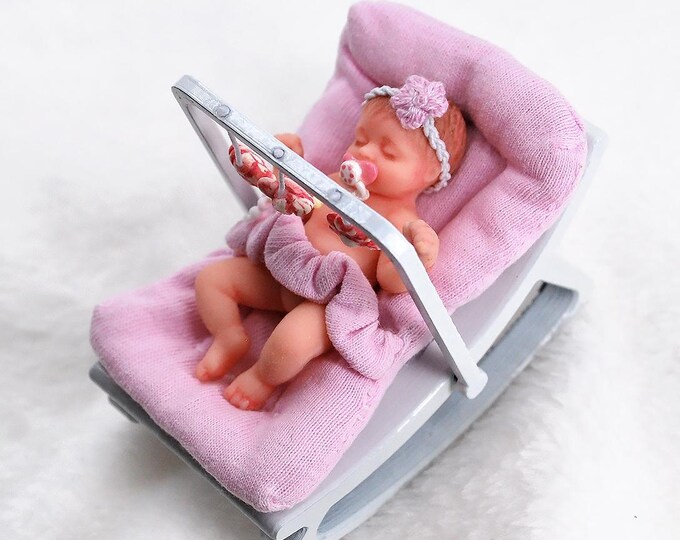 Mini Silicone Baby Doll. Full Silicone Reborn Doll. Mini Reborn Baby ...