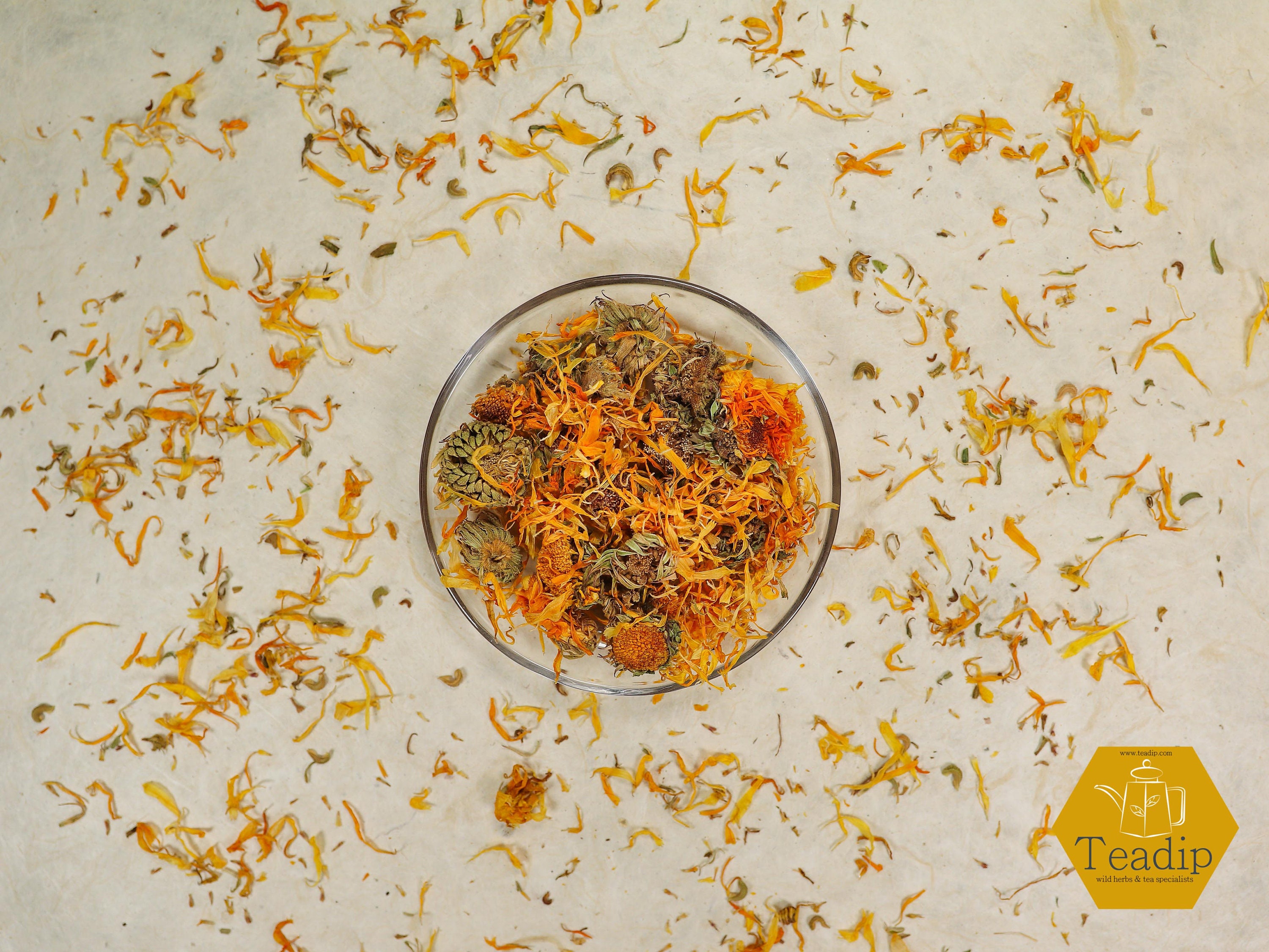 Marigold Flower Calendula Officinalis Marigold Herbal - Etsy