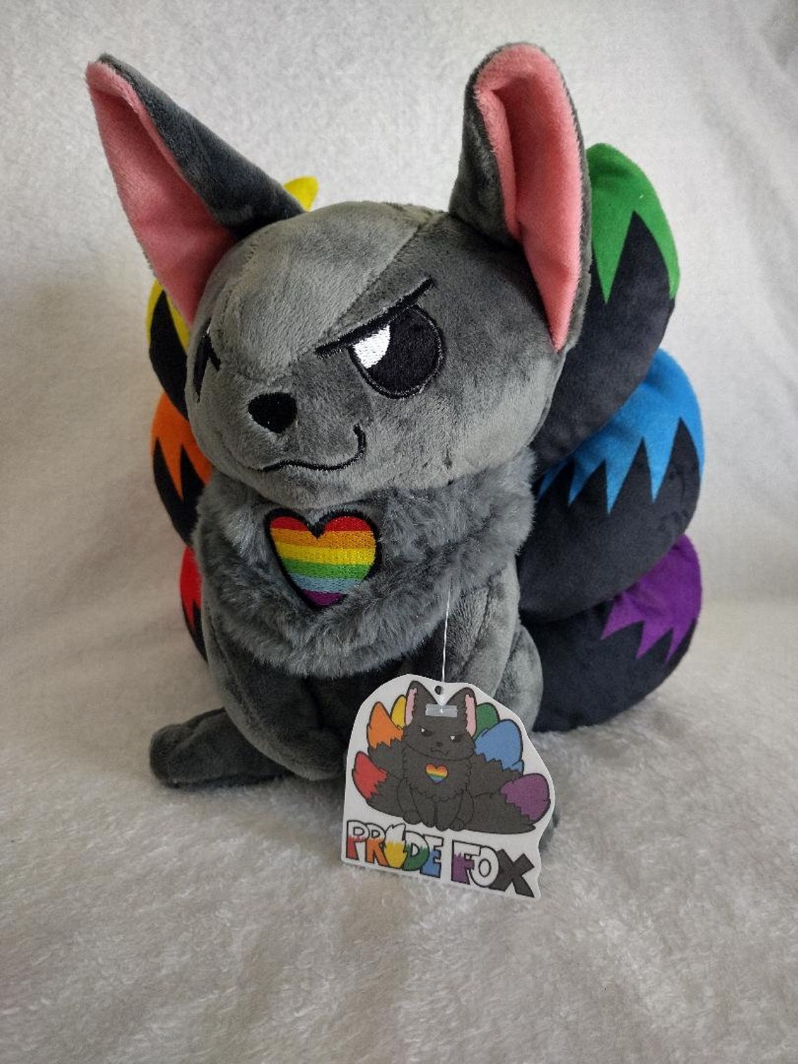 Pride Fox Zang Plush Stuffed Animal - Etsy