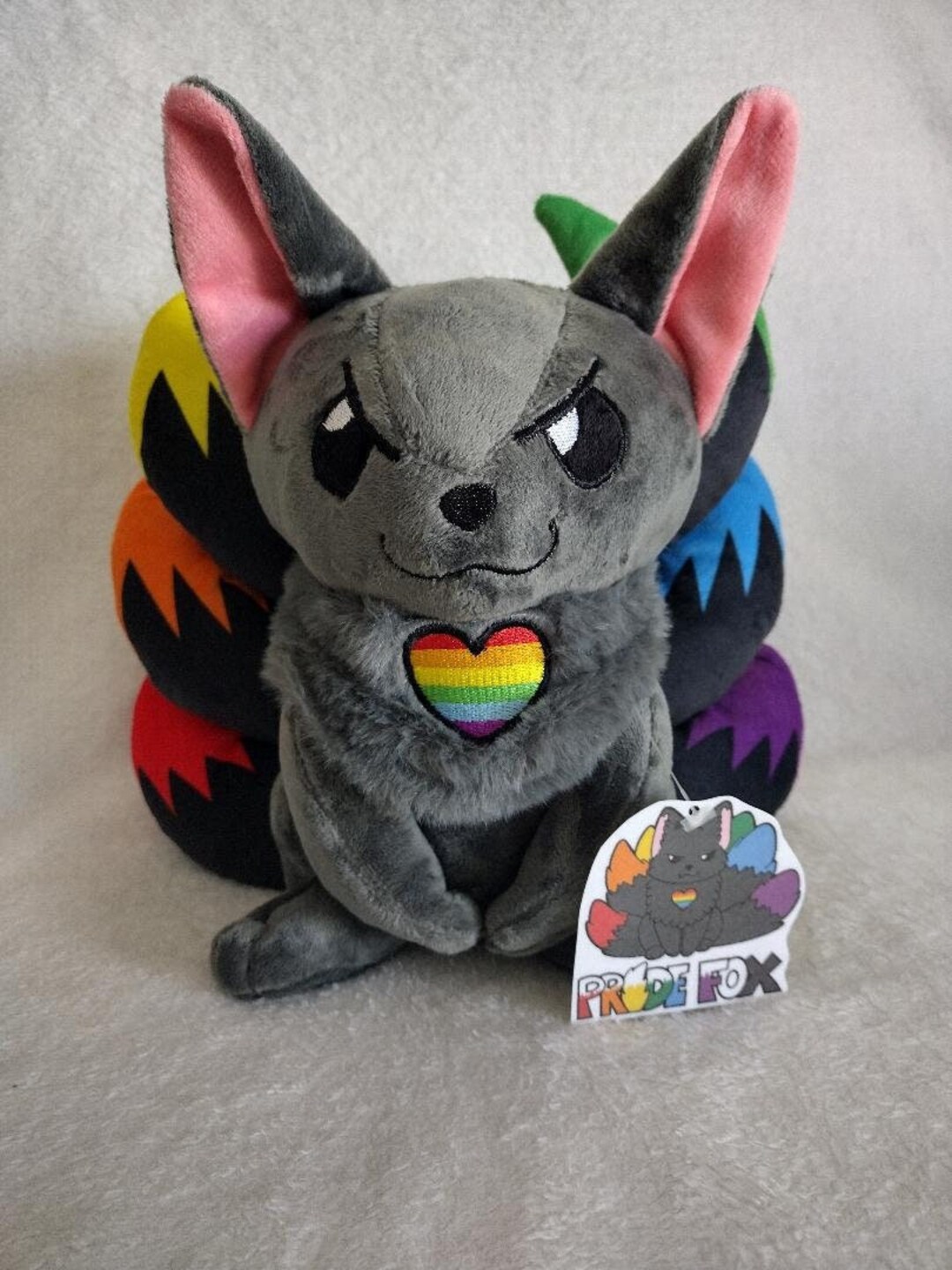 Pride Fox Zang Plush Stuffed Animal - Etsy
