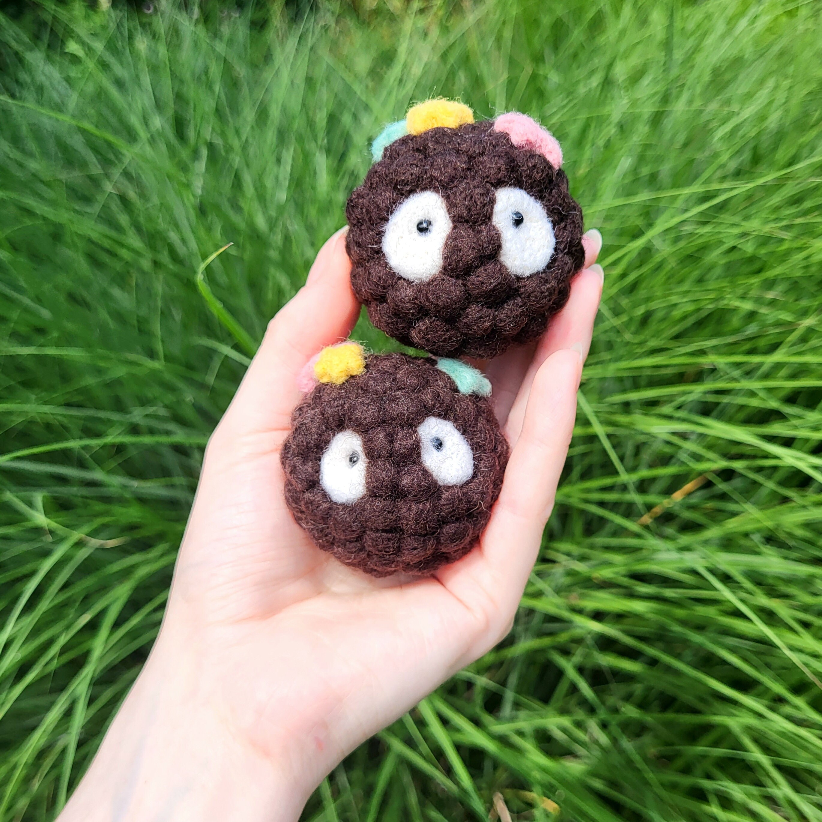 Soot Sprites Kasiamakesthings Ghibli Studio Wool Art - Etsy