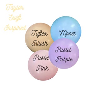 Taylor Swift Inspired DIY Balloon Garland Kit | Bridal Shower | Baby ...