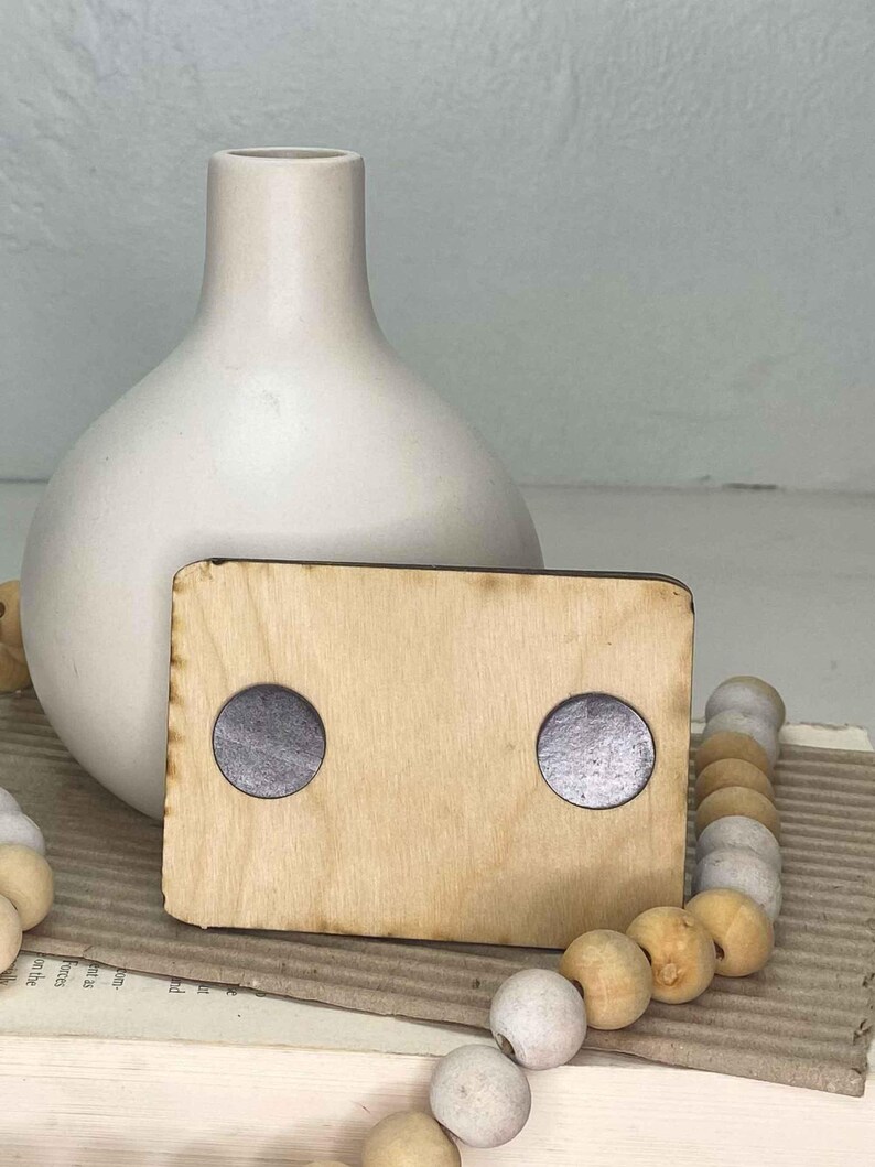 Joy to the World Christmas Magnet, Handmade Wood Mini Framed Magnet - Etsy